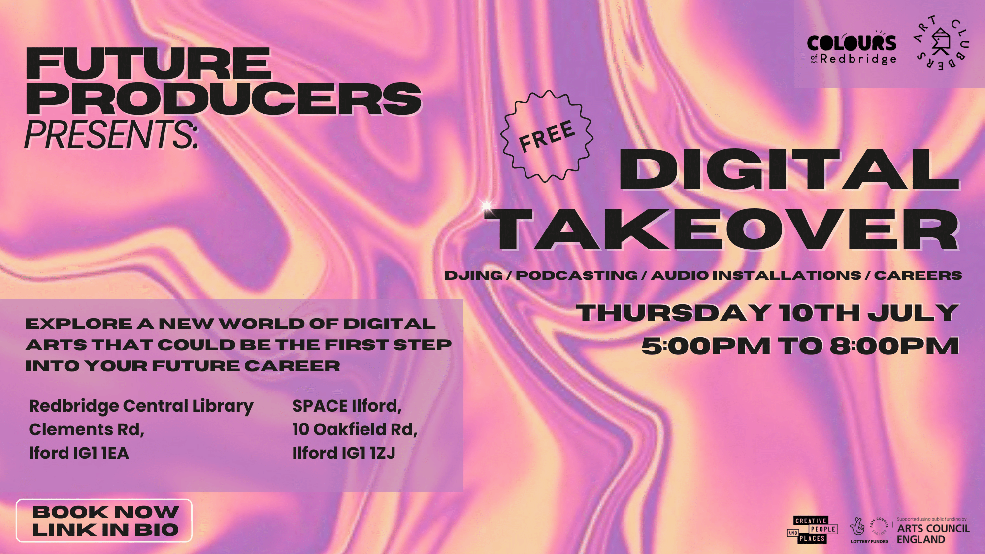 Future Producers: Immersive Digital Takeover - Colours of Redbridge
